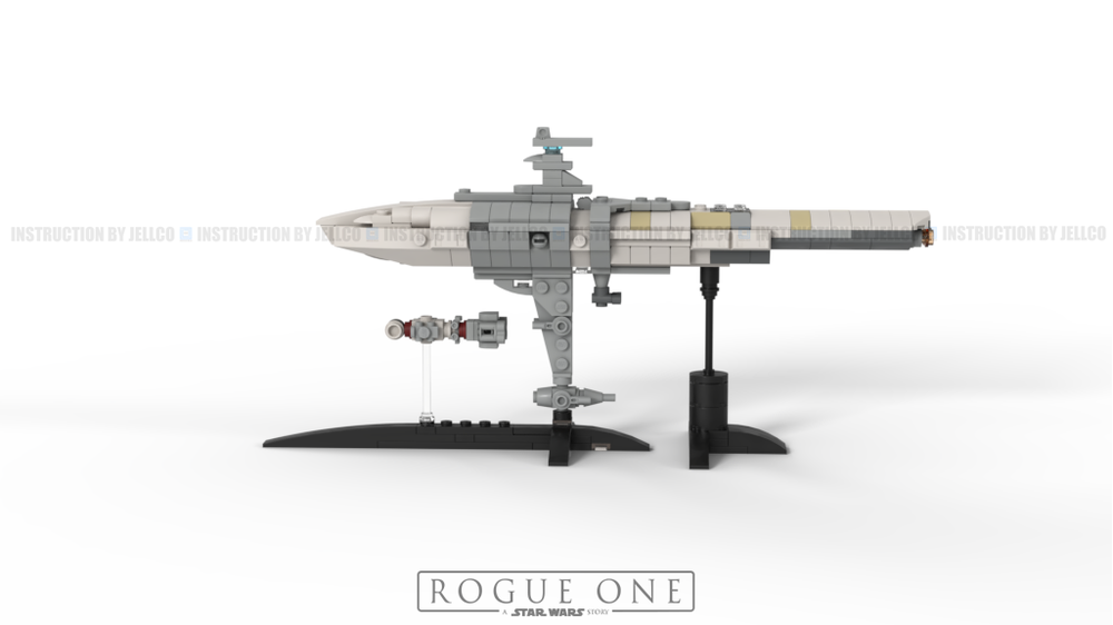 LEGO MOC Micro Size MC-75 star cruisor "Profundity" RENEWAL by jellco ...