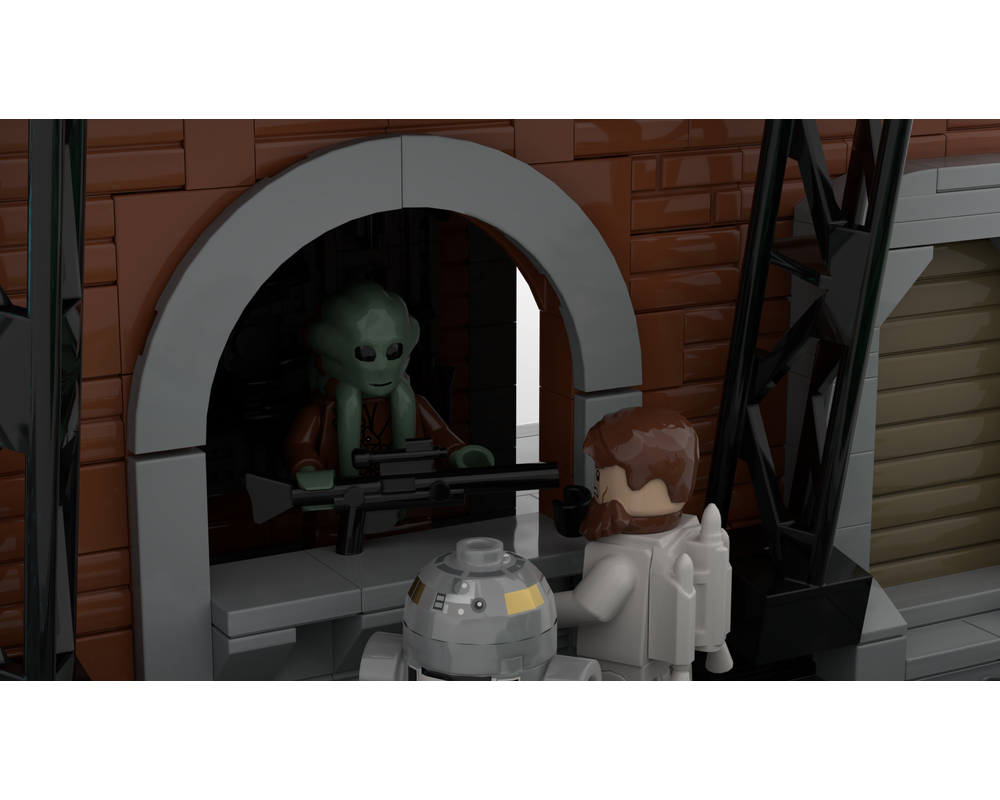 Lego Moc Sw Coruscant Underworld Modular House 2 By Legatoflegion