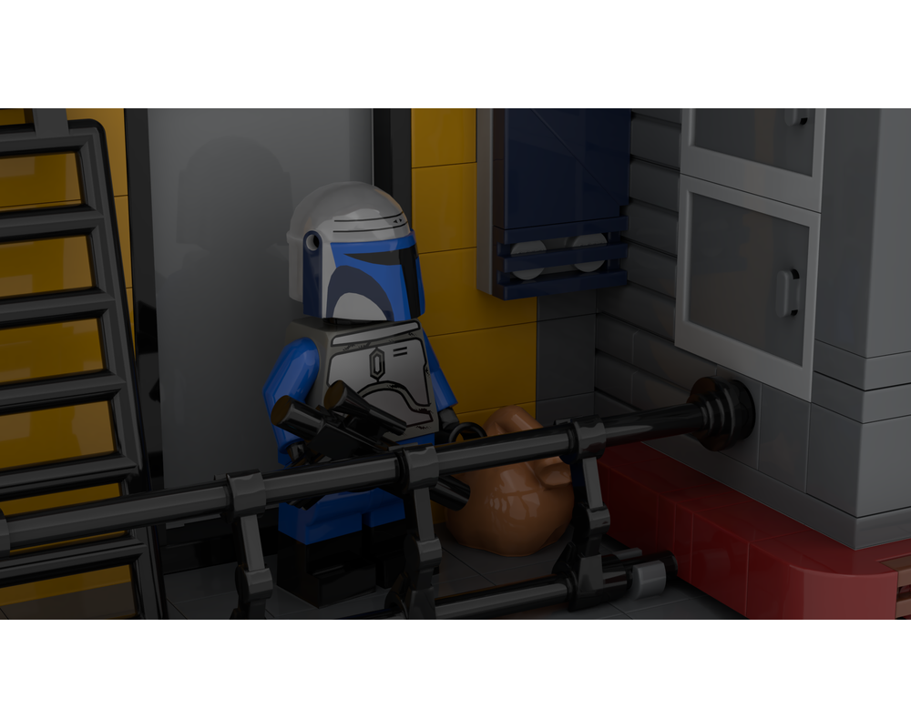 Lego Moc Sw Coruscant Underworld Modular House 2 By Legatoflegion