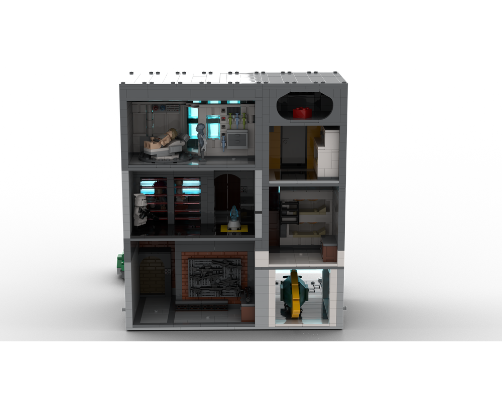 Lego Moc Sw Coruscant Underworld Modular House 2 By Legatoflegion