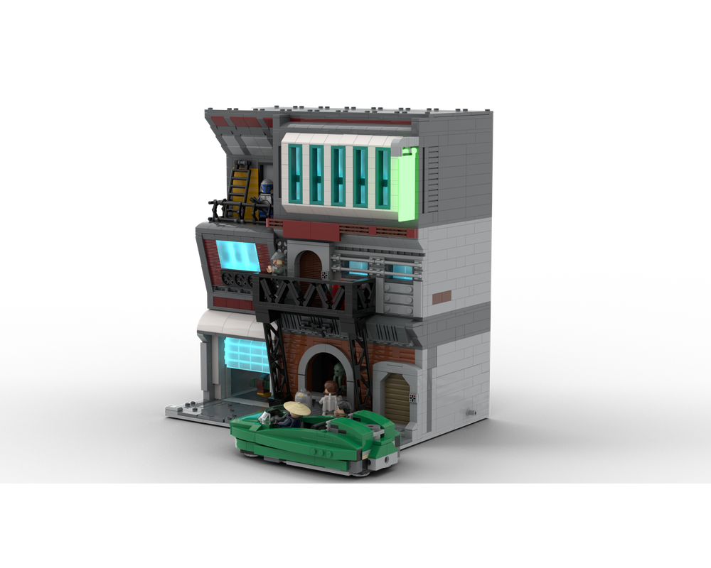 LEGO MOC SW Coruscant Underworld Modular House #2 by Legat_Of_Legion ...