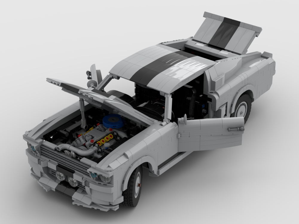LEGO MOC-121991 Ford Mustang Shelby GT-500 1967 Eleanor by borysf ...