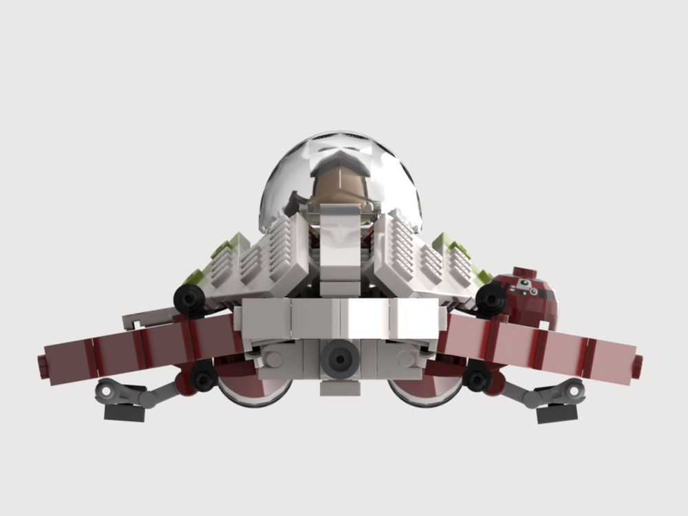 Lego Moc Delta 7 Starfighter By Simonelovisa01 Rebrickable Build