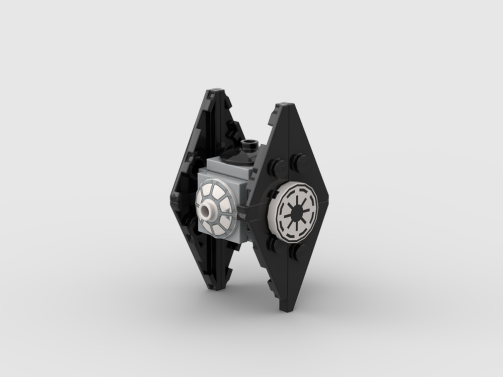 LEGO MOC Mini TIE fighter by LegoBuilderHU | Rebrickable - Build with LEGO
