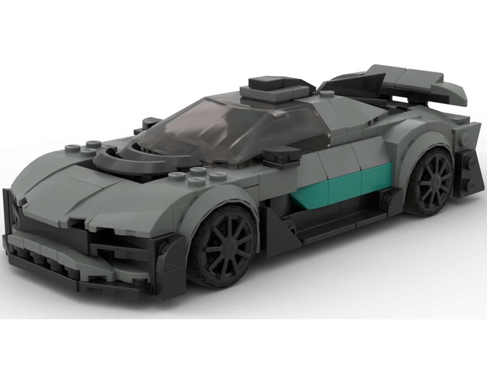 LEGO MOC Mercedes-AMG Project One - dark bluish gray edition by meregt ...