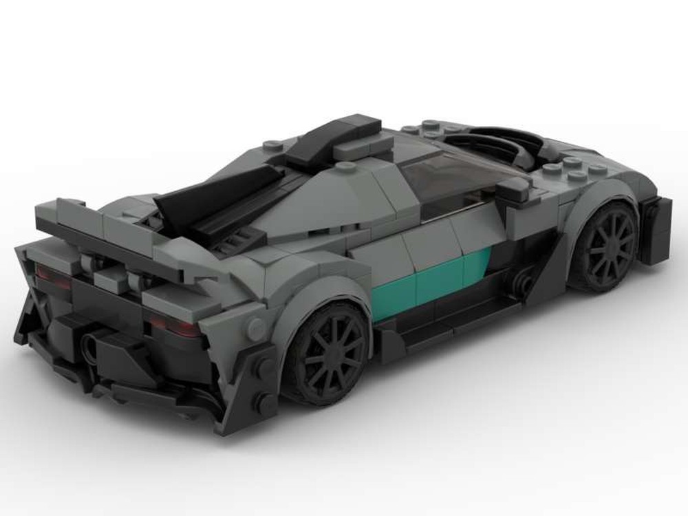 Lego Moc Mercedes Amg Project One Dark Bluish Gray Edition By Meregt