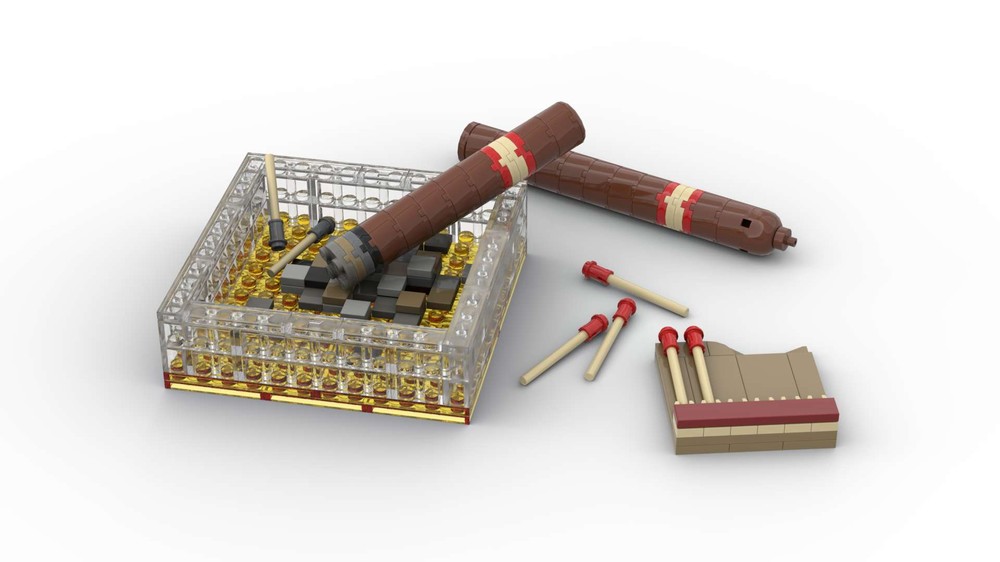 LEGO MOC-122053 Cuban cigars by barsim70 | Rebrickable - Build with LEGO