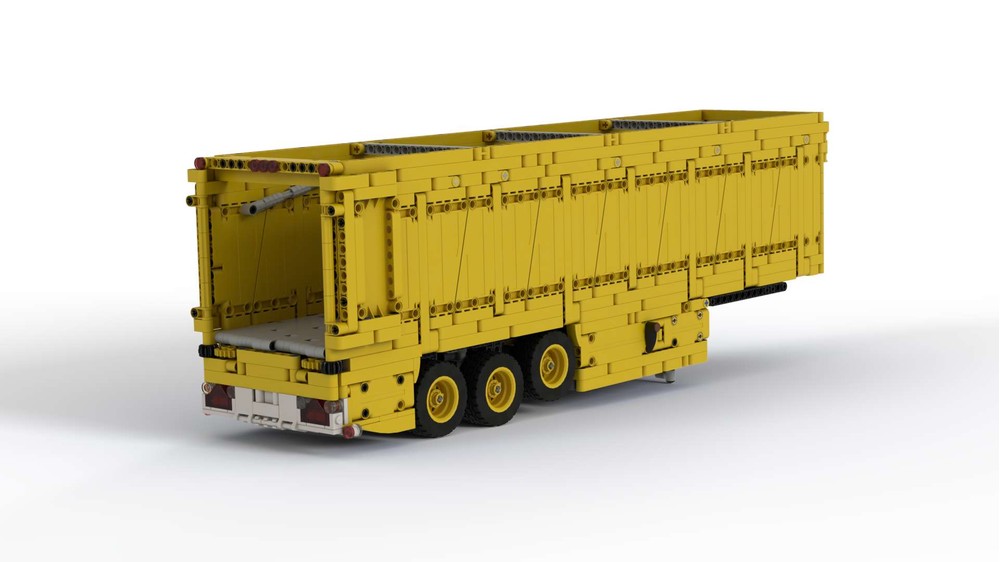 Lego Moc Walking Floor Trailer With 4 Functions By Freizeitopfer