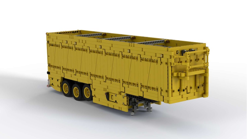 Lego Moc Walking Floor Trailer With 4 Functions By Freizeitopfer