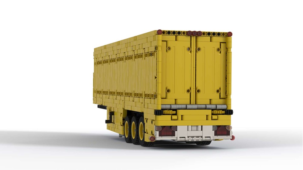 Lego Moc Walking Floor Trailer With 4 Functions By Freizeitopfer