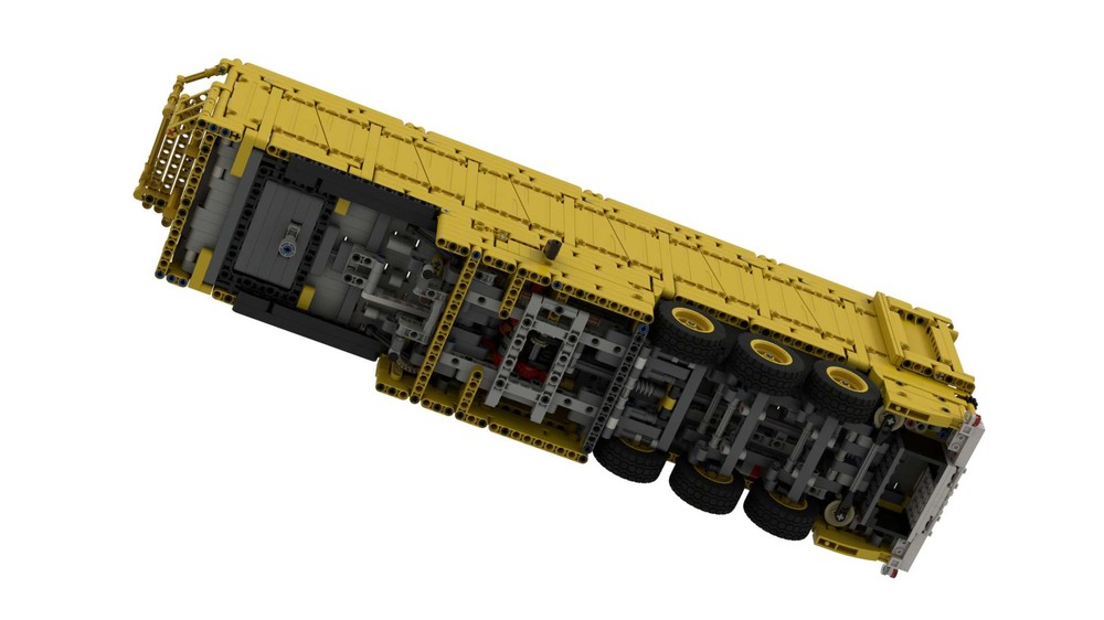 Lego Moc Walking Floor Trailer With 4 Functions By Freizeitopfer