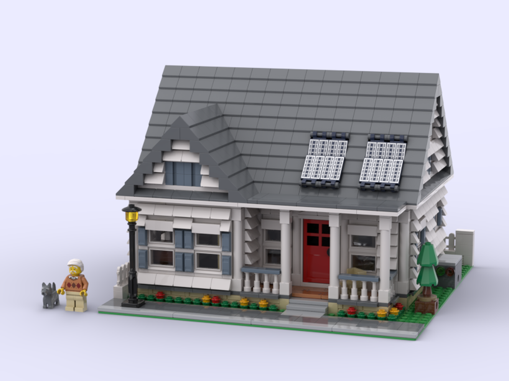 LEGO MOC Modular House by maine_bricks | Rebrickable - Build with LEGO