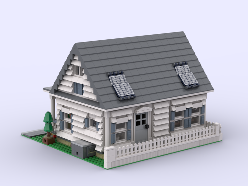 LEGO MOC Modular House by maine_bricks | Rebrickable - Build with LEGO
