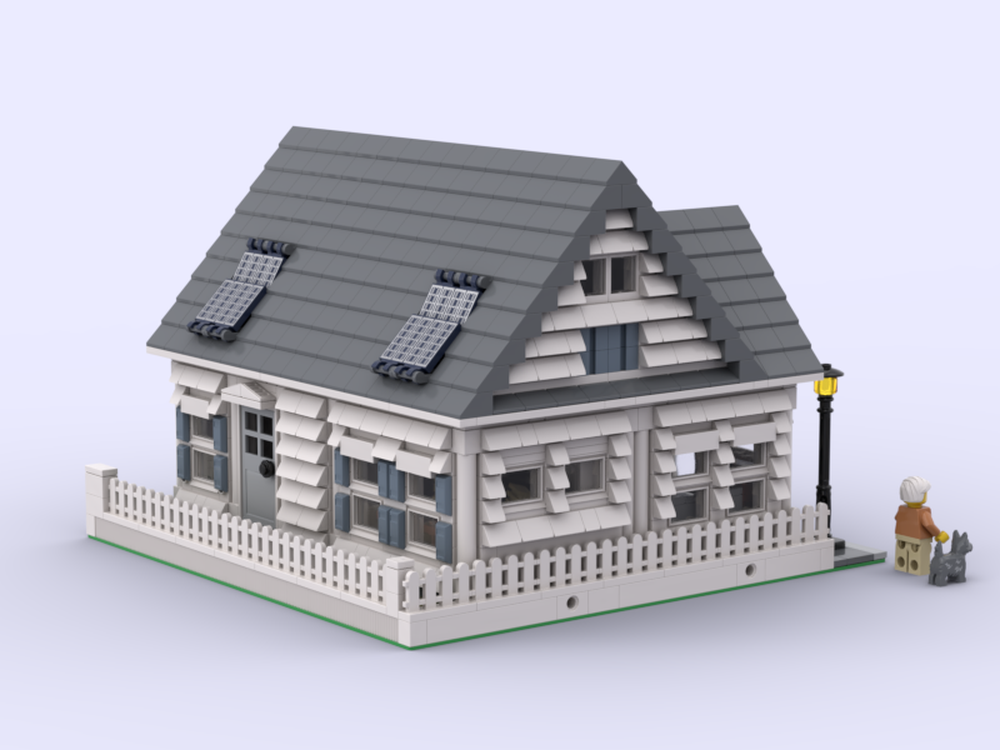 Lego Moc Modular House By Mainebricks Rebrickable Build With Lego