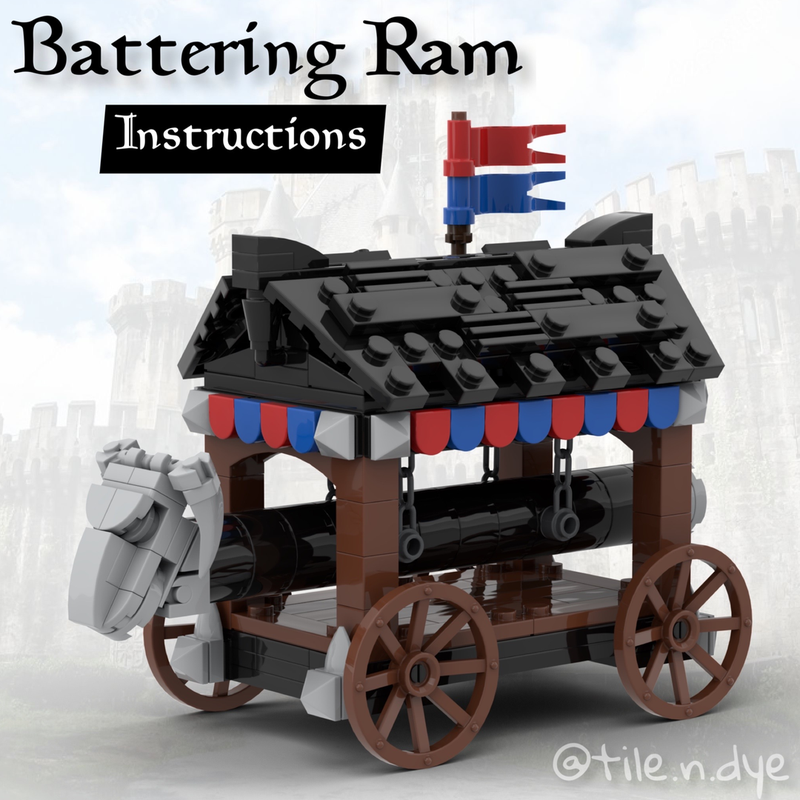 Lego Moc Battering Ram Castle By Marinbrickdesign Rebrickable