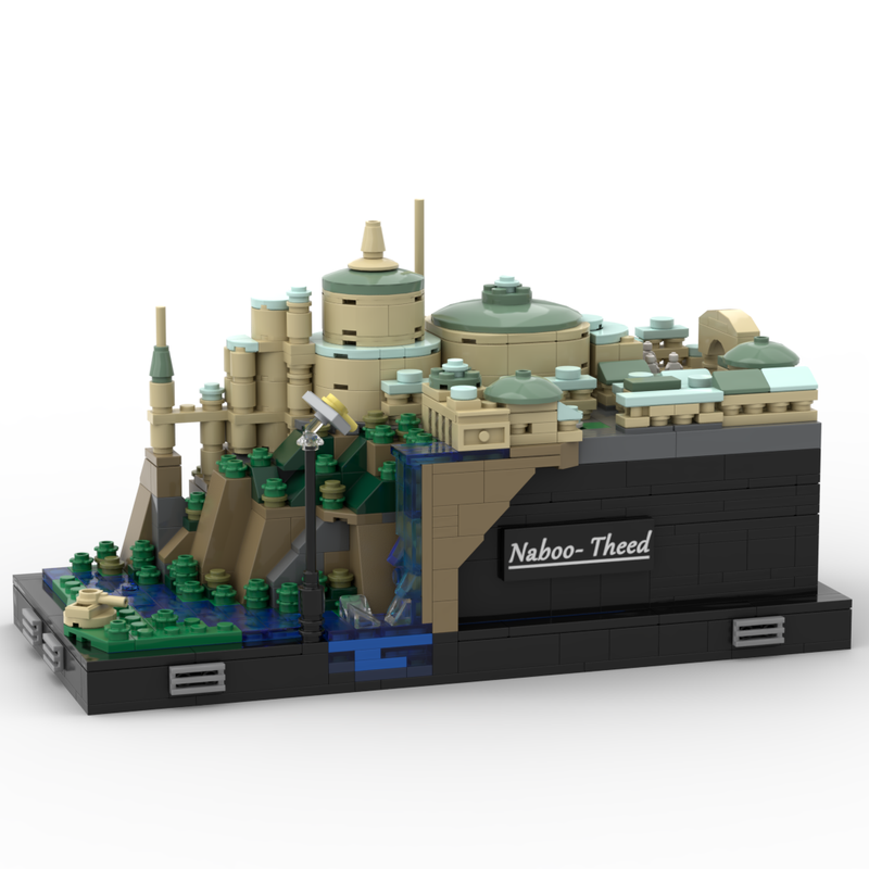 LEGO MOC Theed (Architecture Collection) by Breaaad | Rebrickable ...