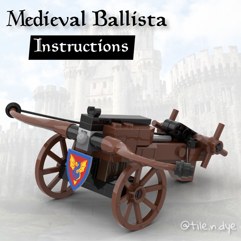 LEGO MOC MEDIEVAL BALLISTA SIEGE WEAPON- CASTLE by marinbrickdesign ...