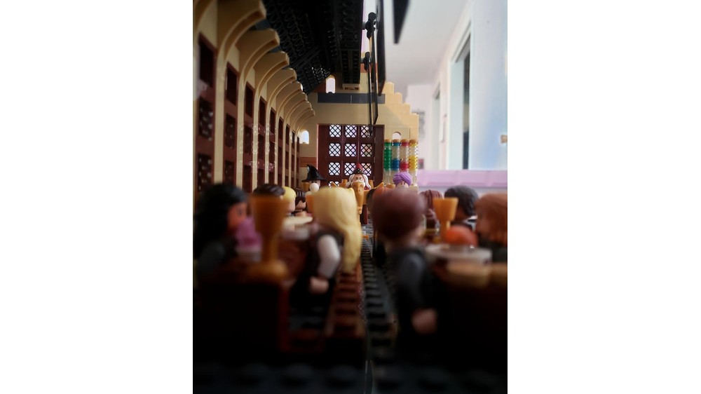 Lego Moc Great Hall Expansion Version 2 By Witchcraftandlego