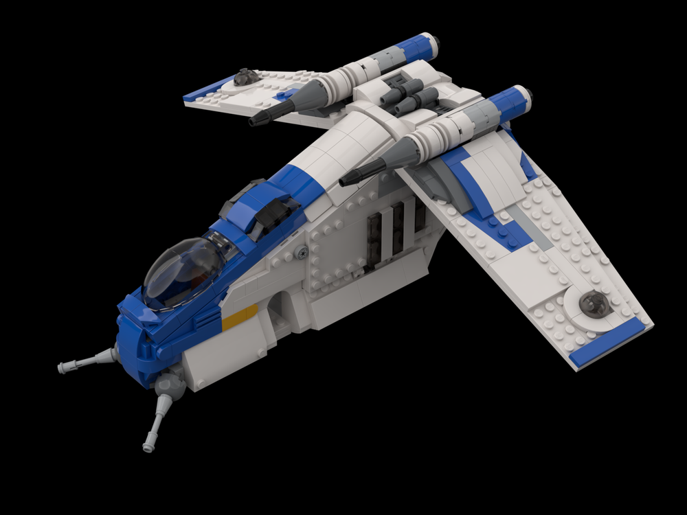 LEGO MOC 501st Legion Republic Gunship by LSWfiend | Rebrickable ...