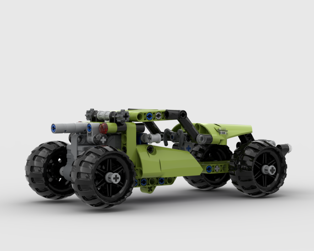 Lego Moc Getaway Racer 42027 Alternative By Erikgs Rebrickable