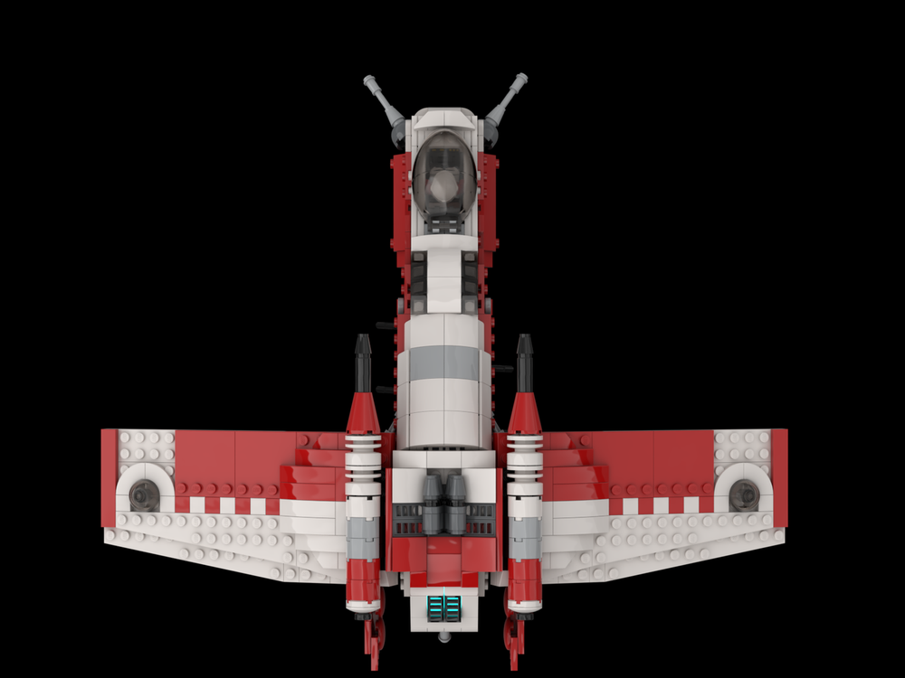 Lego Moc Coruscant Guard Gunship Laat By Lswfiend Rebrickable Build