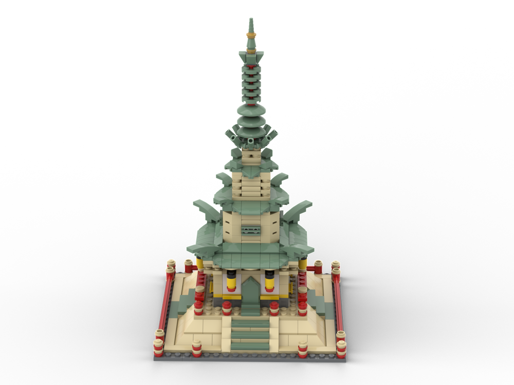 LEGO MOC Pagoda by evenstar071 | Rebrickable - Build with LEGO