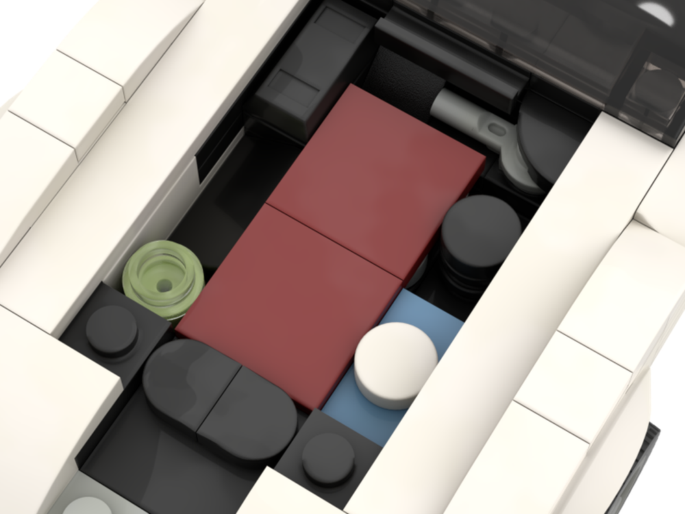 Lego Moc 1970 Corvette C3 Zr1 By Kinetickit Rebrickable Build With