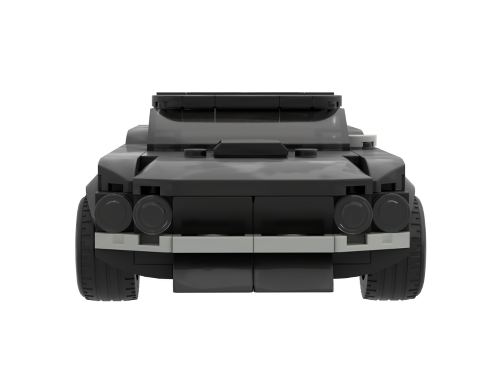 Lego Moc 1969 Ford Mustang Boss 429 By Kinetickit Rebrickable Build
