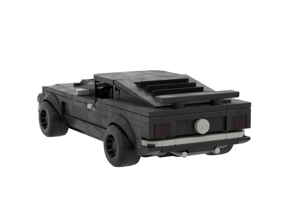 LEGO MOC 1969 Ford Mustang Boss 429 by KineticKit | Rebrickable - Build ...