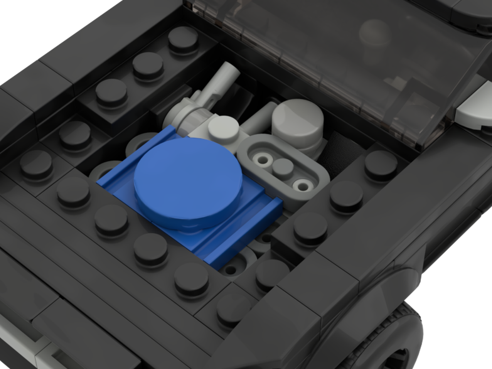 LEGO MOC 1969 Ford Mustang Boss 429 by KineticKit | Rebrickable - Build ...