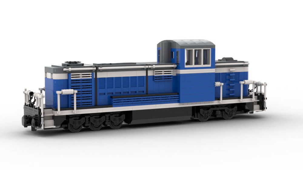 LEGO MOC Diesel locomotive - Diesel locomotives DE10 -- MOC by Mimi68 | Rebrickable - Build with ...