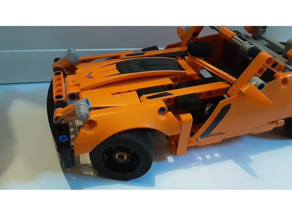 Lego Moc Convertible Car By 20tus Rebrickable Build With Lego