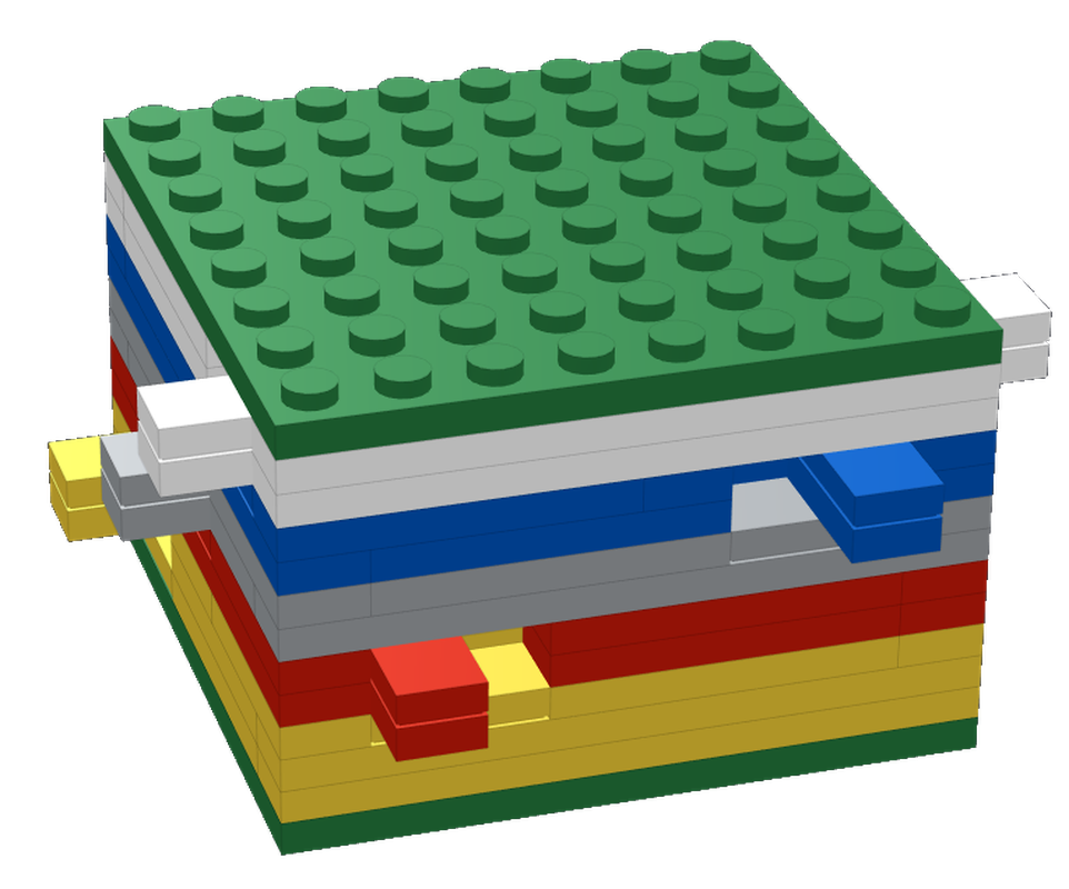 LEGO MOC Push-box by tolyas | Rebrickable - Build with LEGO