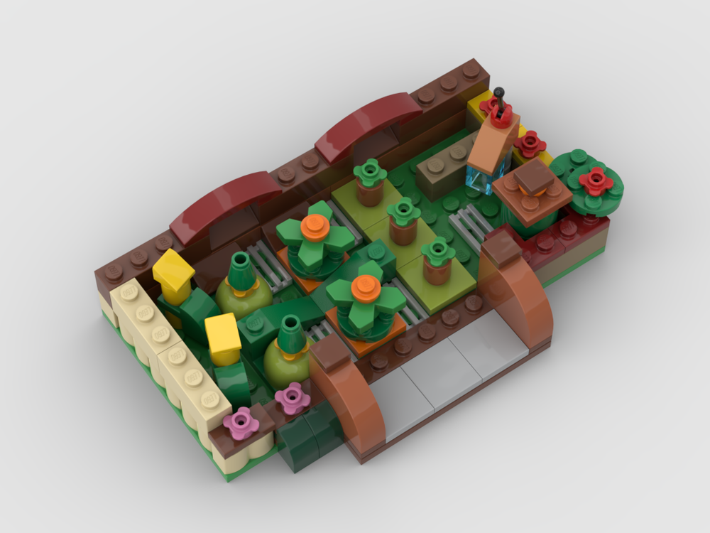 LEGO MOC-122132 Vegetable Garden by l_hendriksen | Rebrickable - Build ...