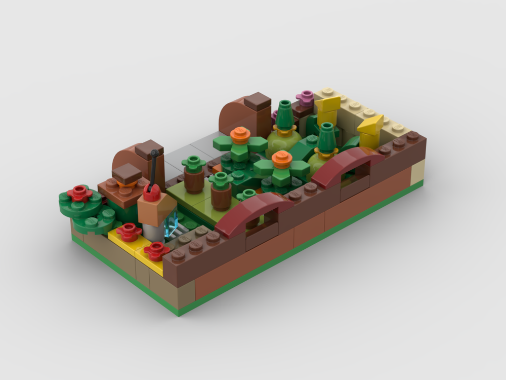 LEGO MOC Vegetable Garden by l_hendriksen | Rebrickable - Build with LEGO