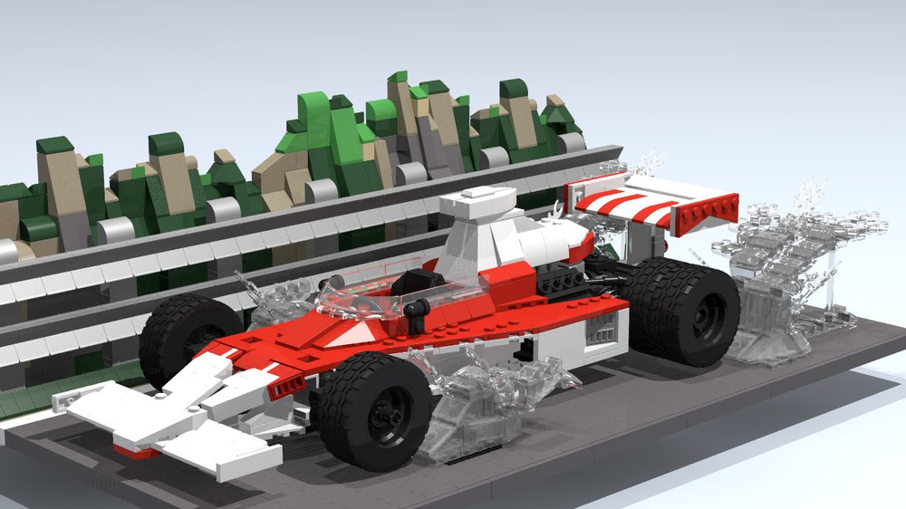 LEGO MOC Display "wet race" for Formula 1 Car 1:8 by world_of_bricks ...
