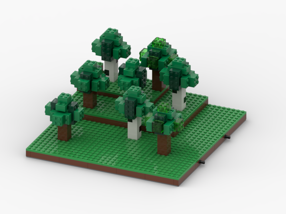 LEGO MOC Modular mine craft part 1 by thibou1234 | Rebrickable - Build ...