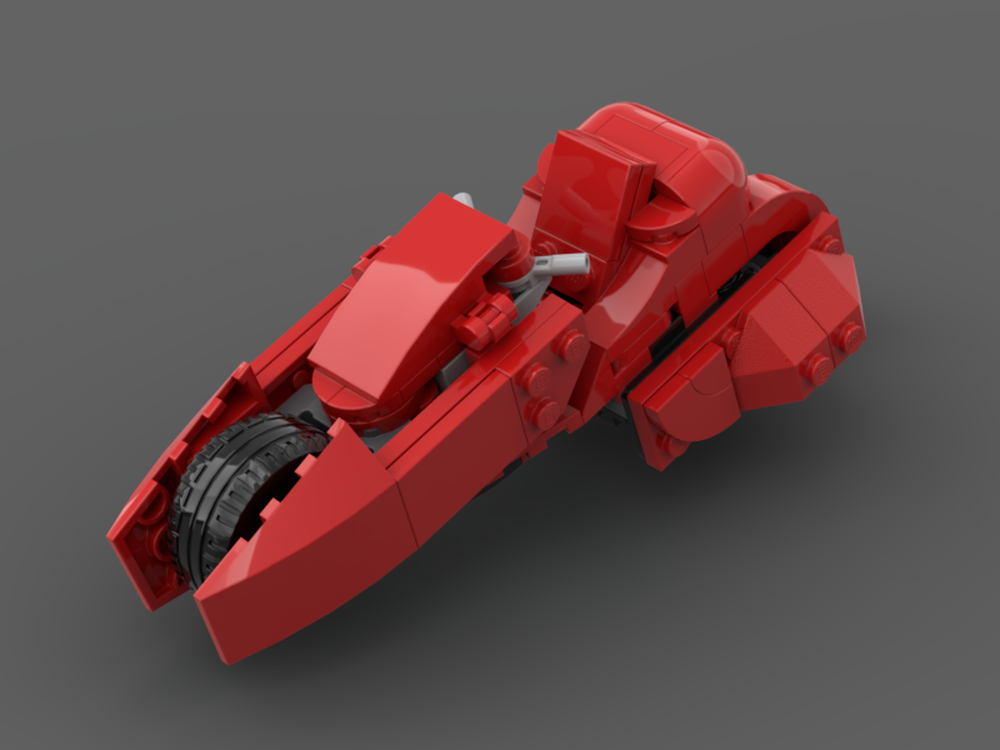 LEGO MOC Akira Bike Mod by eric_nunya | Rebrickable - Build with LEGO