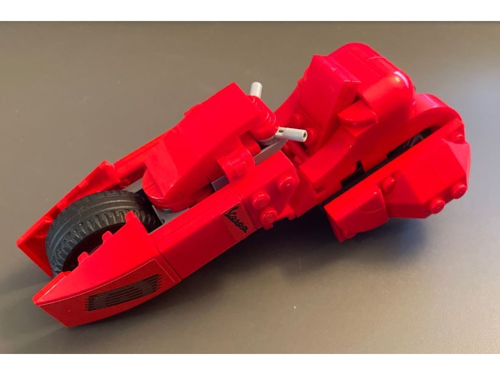LEGO MOC Akira Bike Mod by eric_nunya | Rebrickable - Build with LEGO