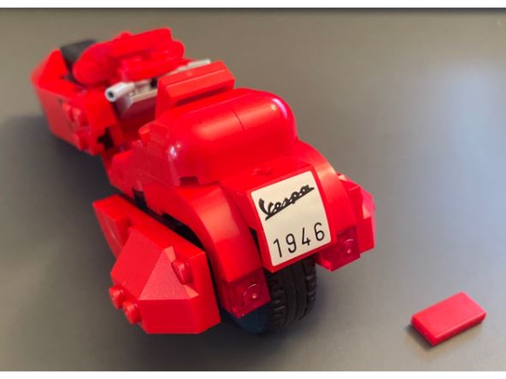 Lego Moc Akira Bike Mod By Ericnunya Rebrickable Build With Lego