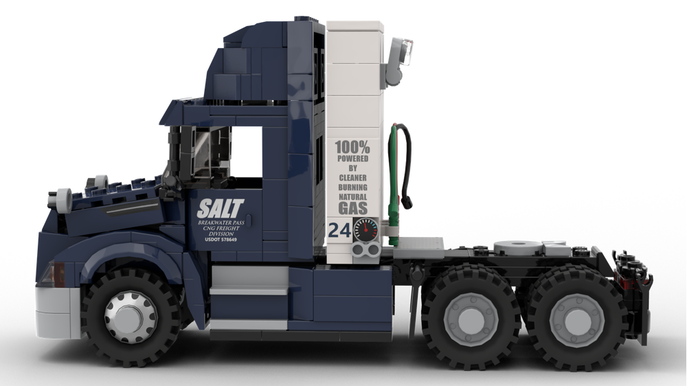 LEGO MOC-122173 Cascadia CNG SALT by Yellow.LXF | Rebrickable - Build ...