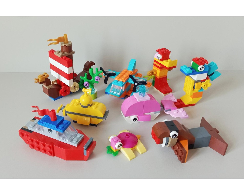 Lego Moc 11018 Ocean Fun Extension By Nequmodiva Rebrickable Build