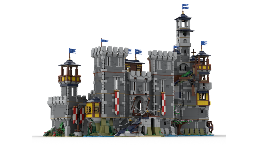 LEGO MOC Hightower castle v2.0 by Matalamaa | Rebrickable - Build with LEGO