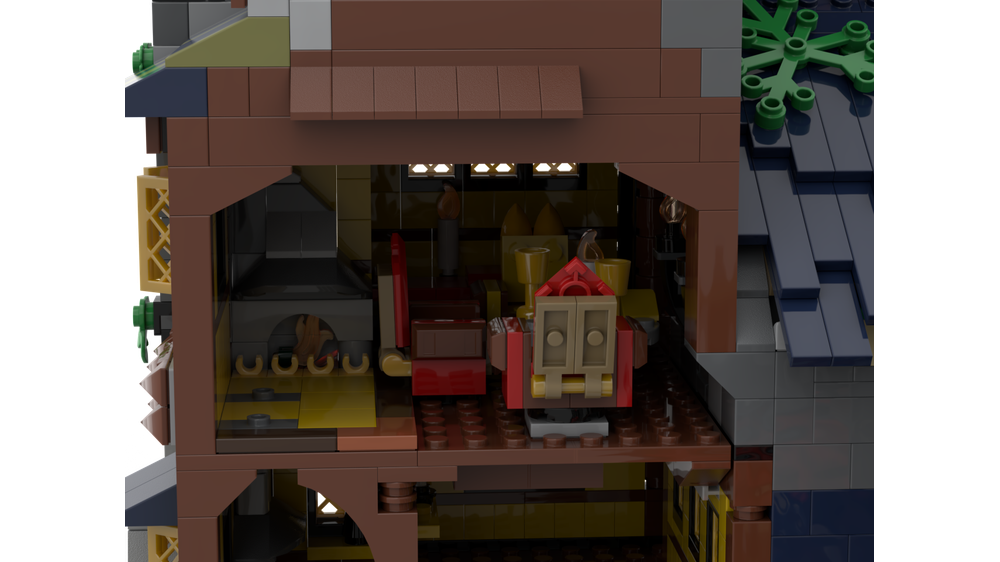 LEGO MOC Hightower castle v2.0 by Matalamaa | Rebrickable - Build with LEGO