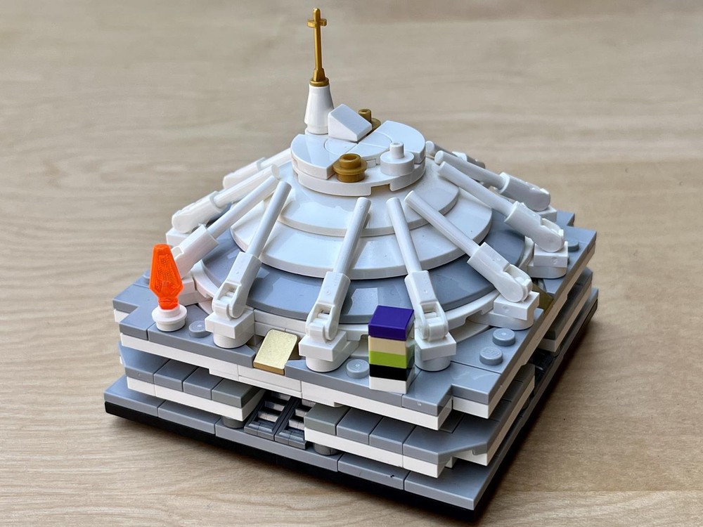LEGO MOC Disneyland Space Mountain by sabi_wabi | Rebrickable - Build ...