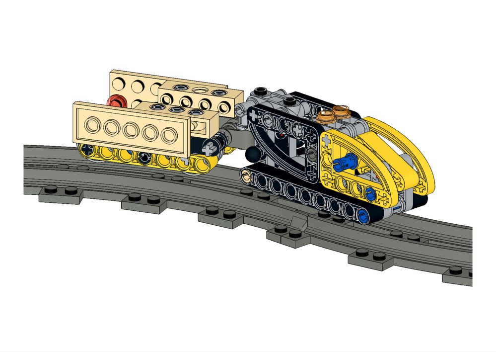 LEGO MOC Modern Train by NARP | Rebrickable - Build with LEGO