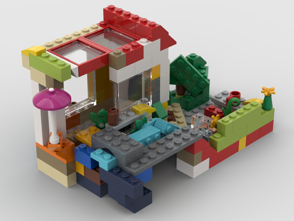 LEGO MOC 40357 - BYGGLEK House 2 by BloodyPun | Rebrickable - Build ...