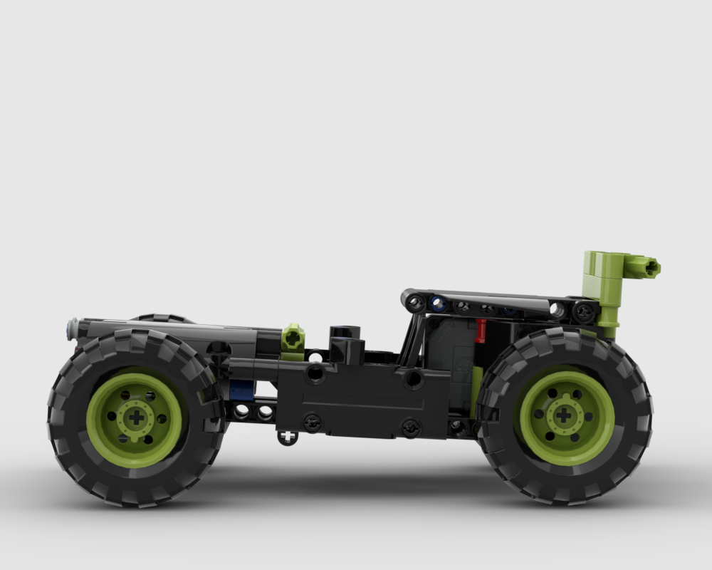 Lego Moc Retro Sport Car 42118 Alternative By Alexgam Rebrickable