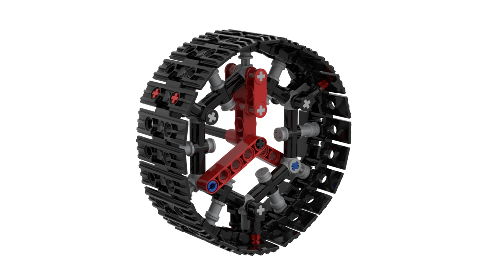LEGO MOC Custom Wheel #3 by 2in1 | Rebrickable - Build with LEGO
