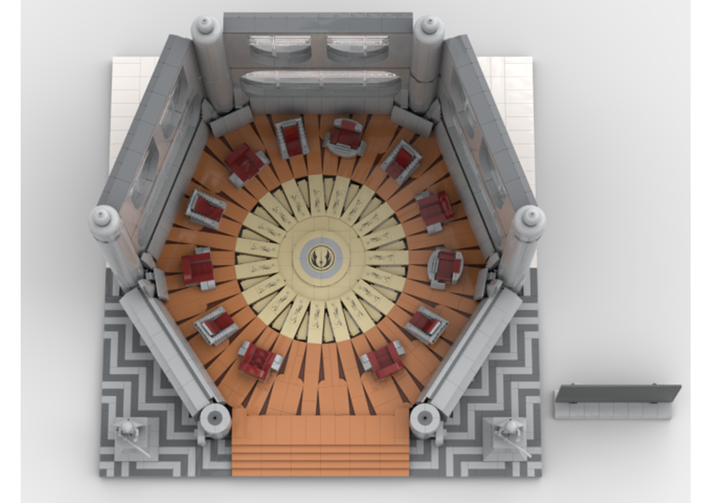 Lego Moc Council Chamber Ucs By Eventusengineeringsystem